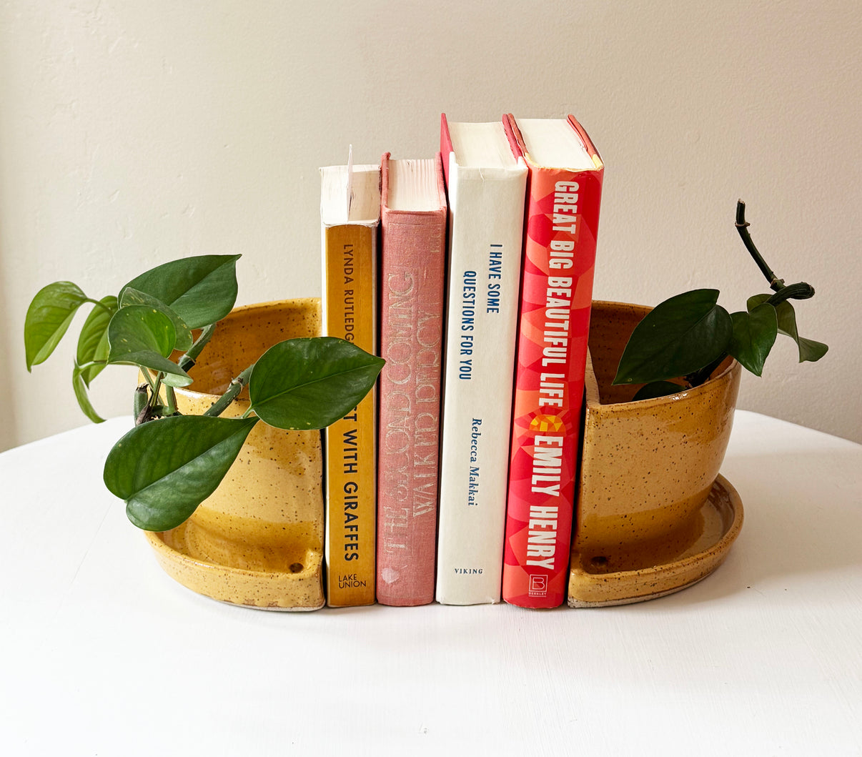 Book End Planters – Molly Makes Pottery