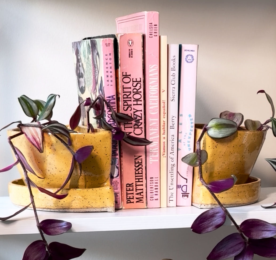 Book End Planters – Molly Makes Pottery